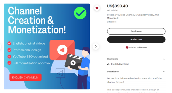 Buy YouTube Channel with Monetization - Safe Method – Lenos