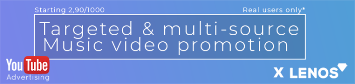 YouTube Music Video Promotion (100% Real) Multi-Source Promotion – Lenos